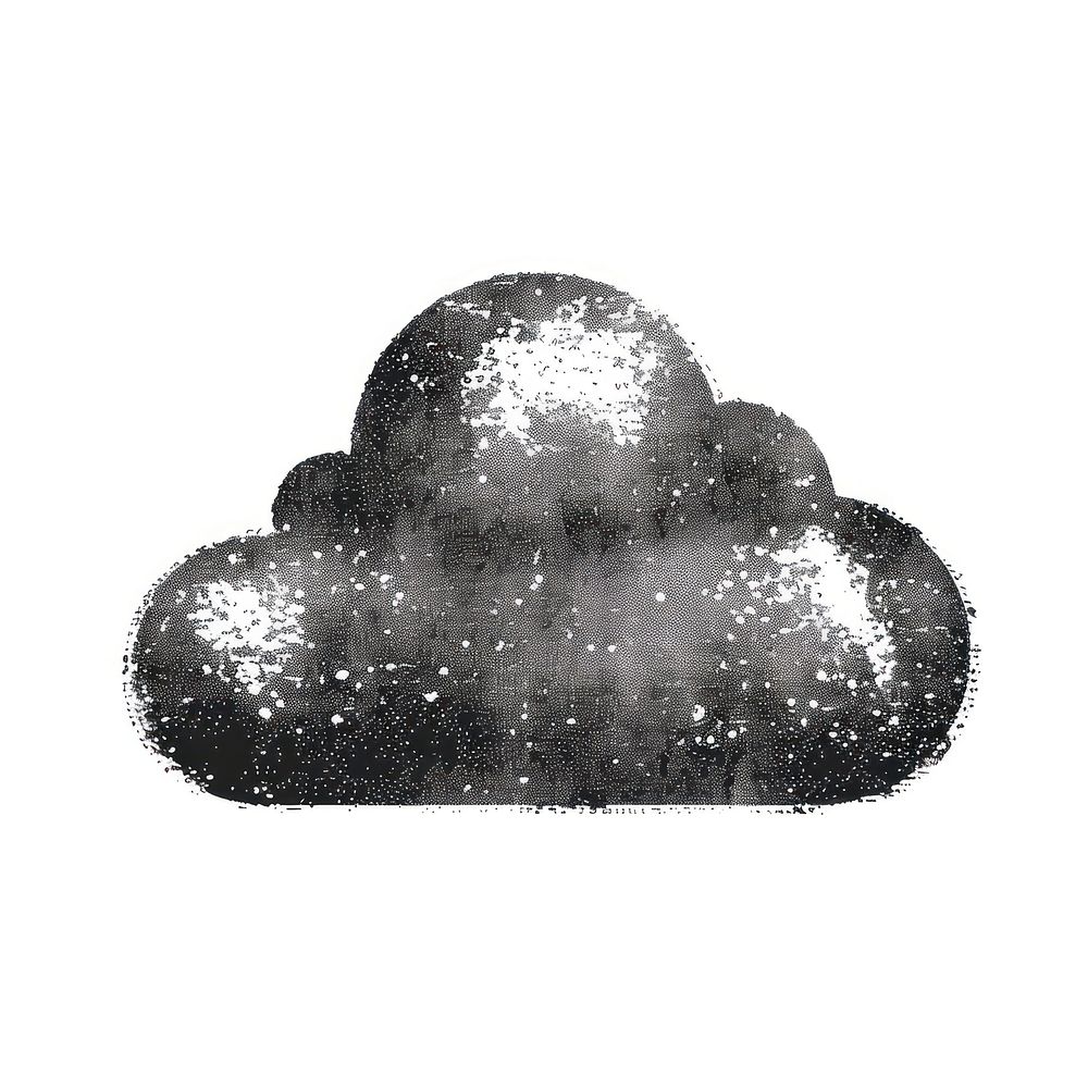 Grunge cloud with textured details. | Free Photo Illustration - rawpixel