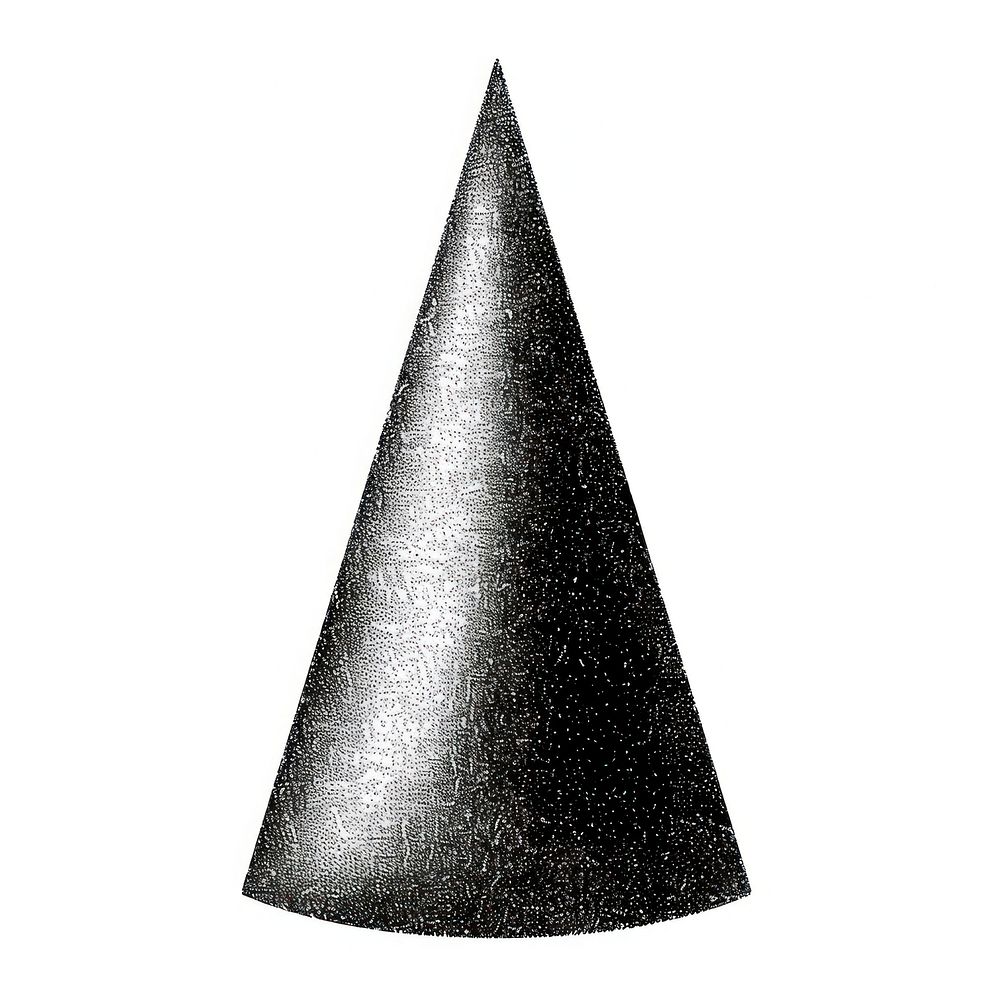 Textured cone shape illustration | Free Photo Illustration - rawpixel