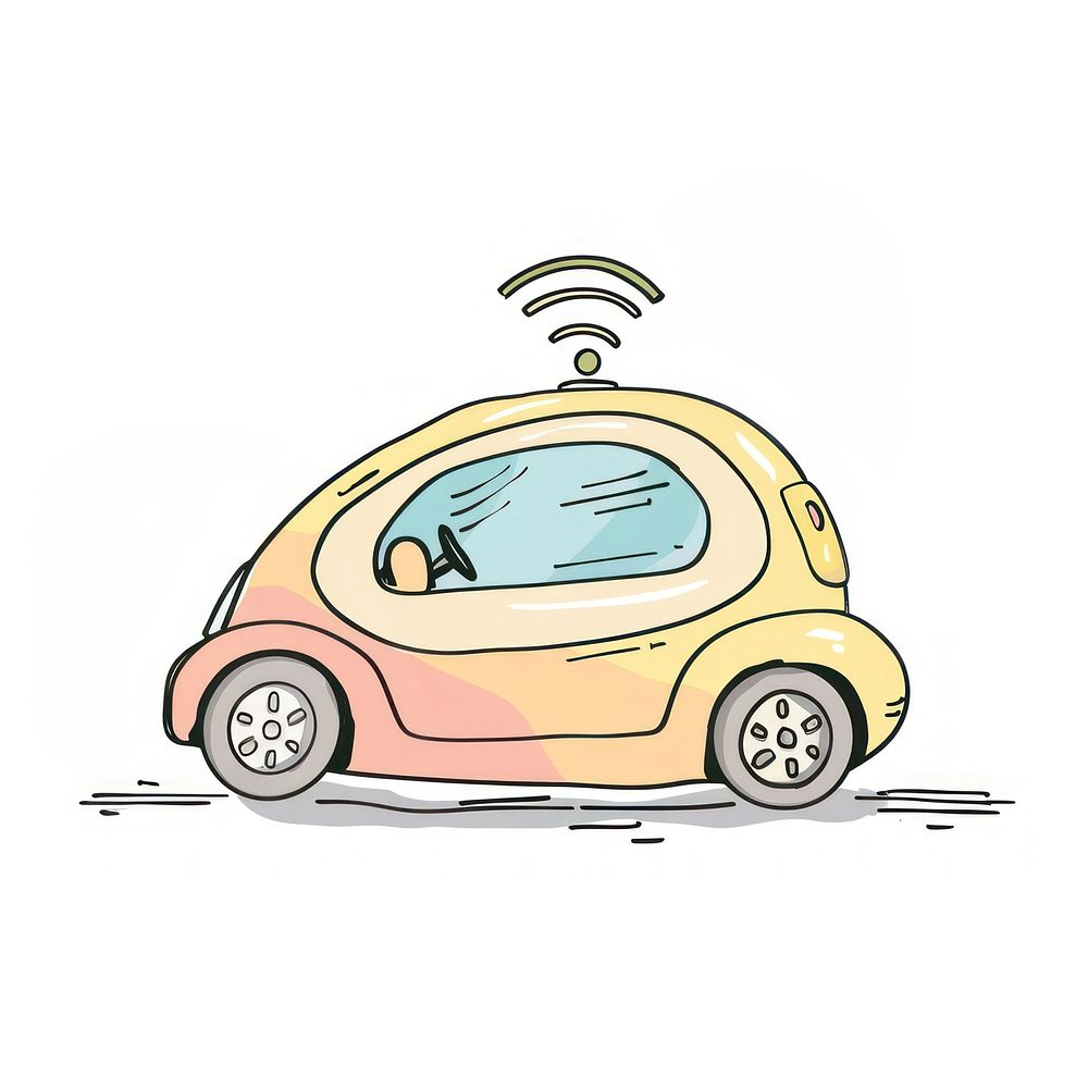 Autonomous Vehicles vehicle art car. | Free Photo Illustration - rawpixel