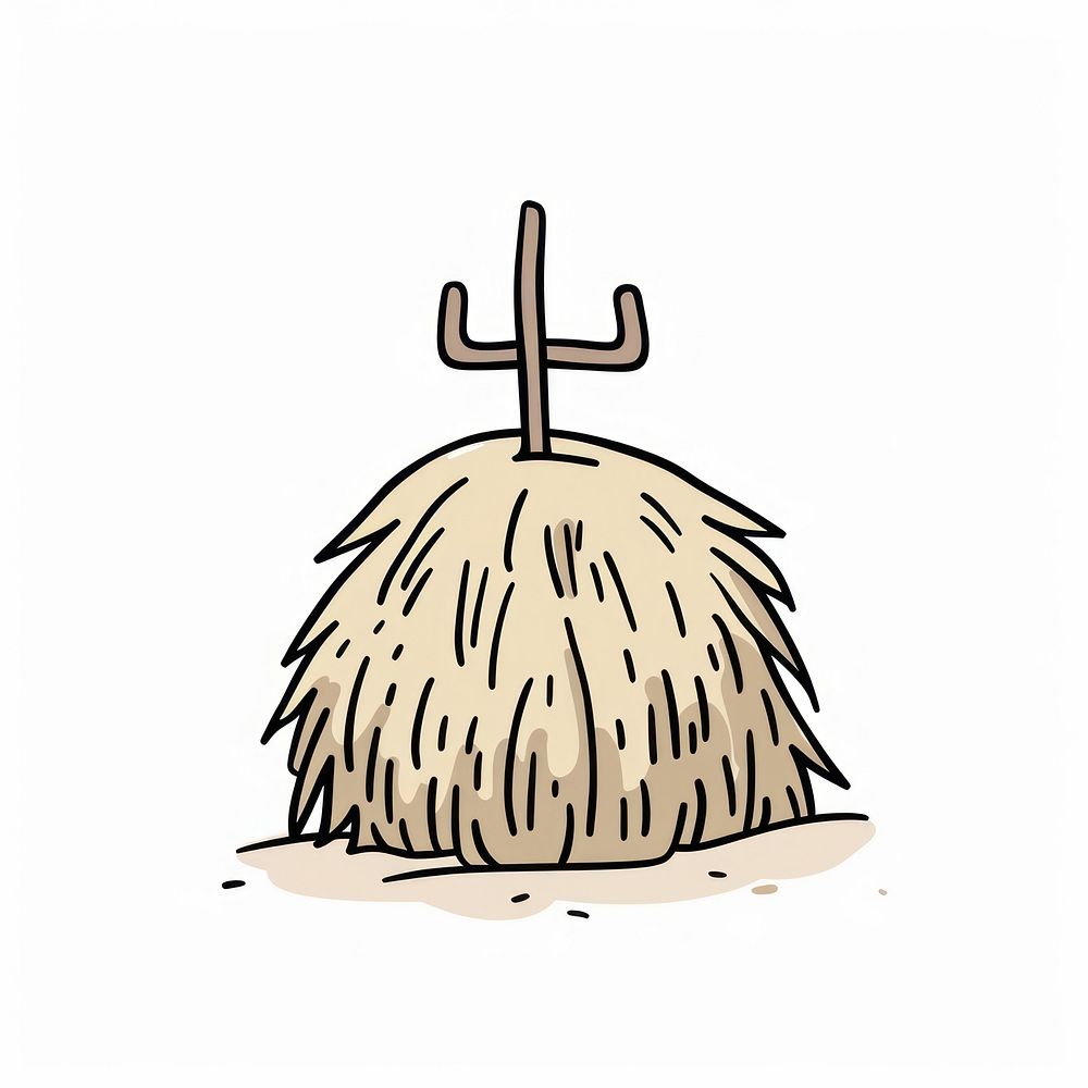 Haystack hay architecture countryside. | Free Photo Illustration - rawpixel