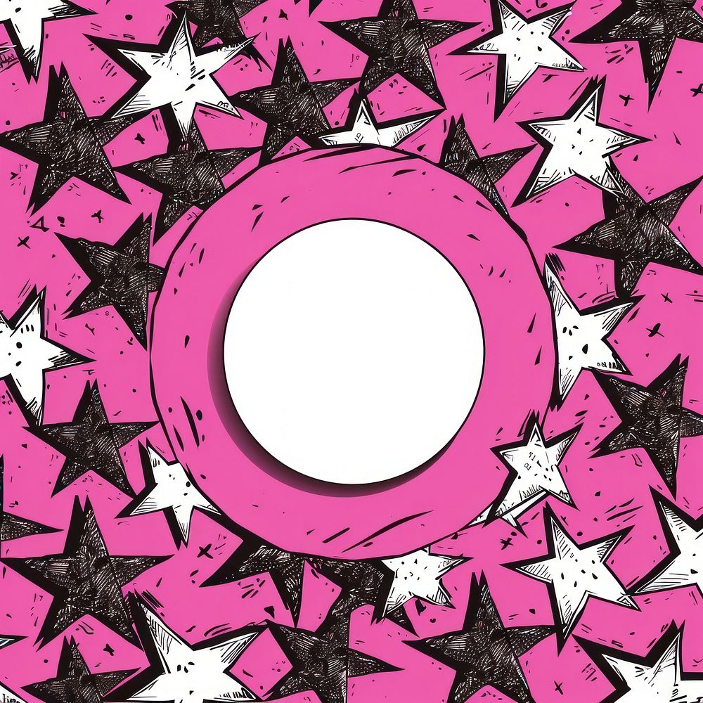 Vibrant star pattern illustration | Free Photo Illustration - rawpixel