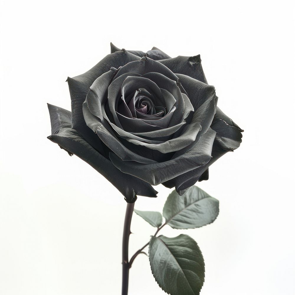 Elegant black rose in bloom | Free Photo - rawpixel