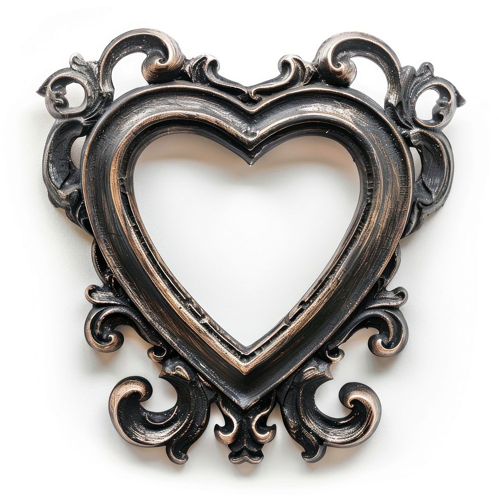 Vintage ornate heart frame | Free Photo - rawpixel