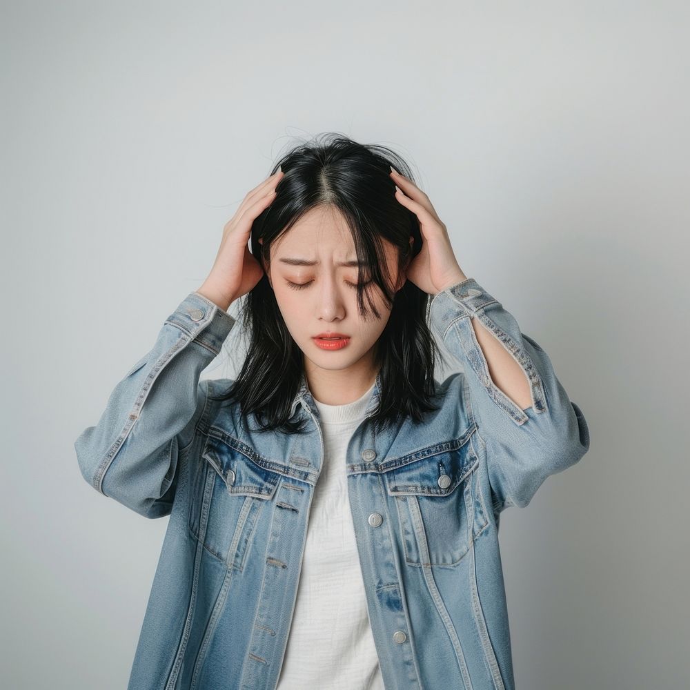 Asian woman stress person photo | Free Photo - rawpixel