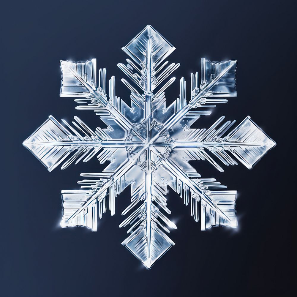 Intricate snowflake crystal design | Premium Photo Illustration - rawpixel