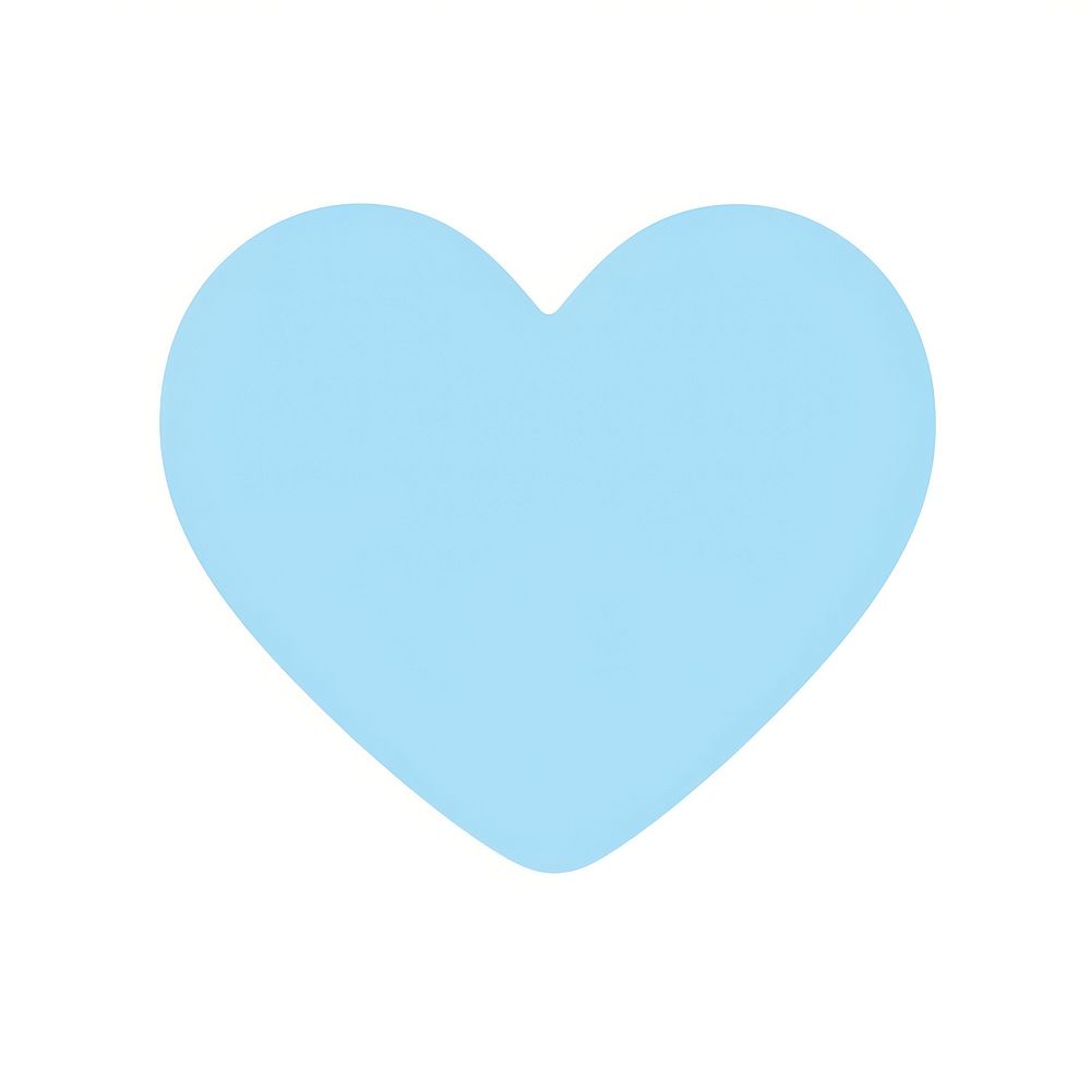 Simple blue heart illustration | Free Photo Illustration - rawpixel
