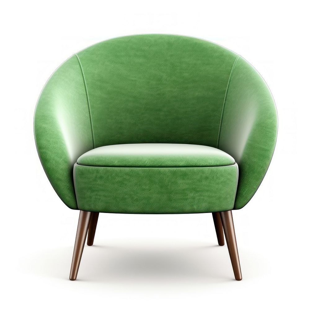 Green color armchair furniture. | Free Photo - rawpixel