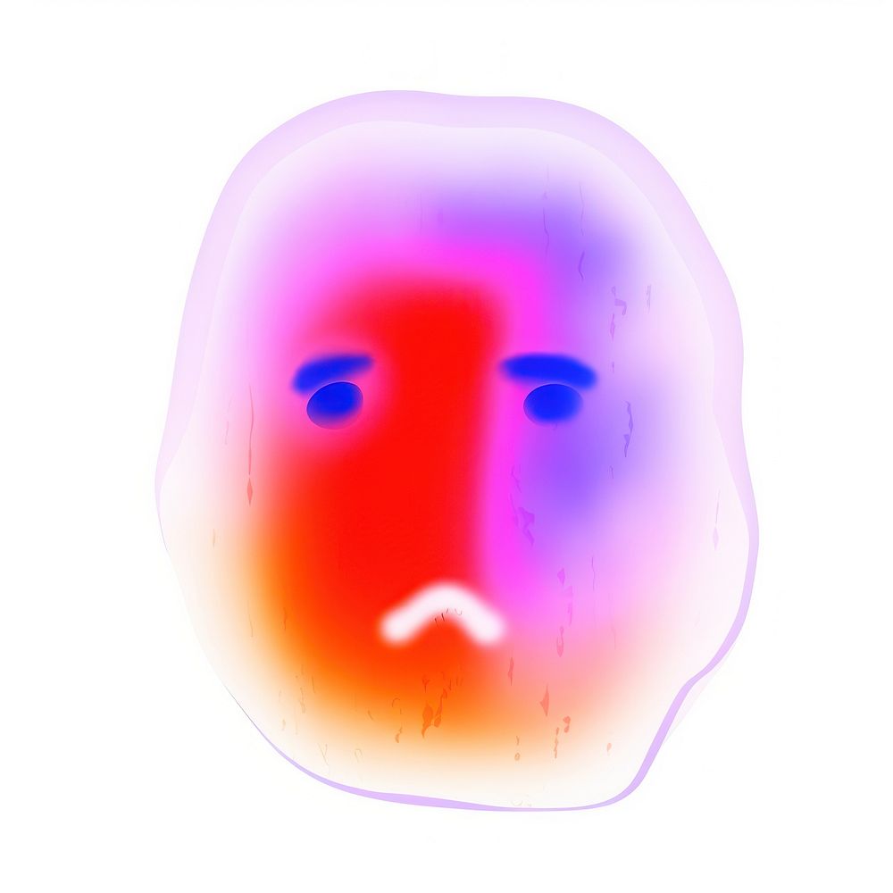 Abstract sad face illustration | Free Photo Illustration - rawpixel