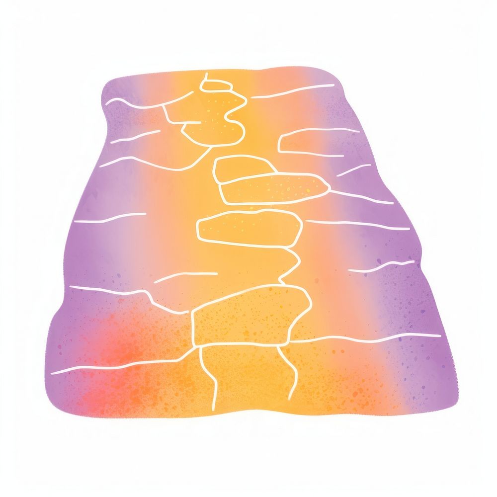 Colorful abstract stone path | Free Photo Illustration - rawpixel