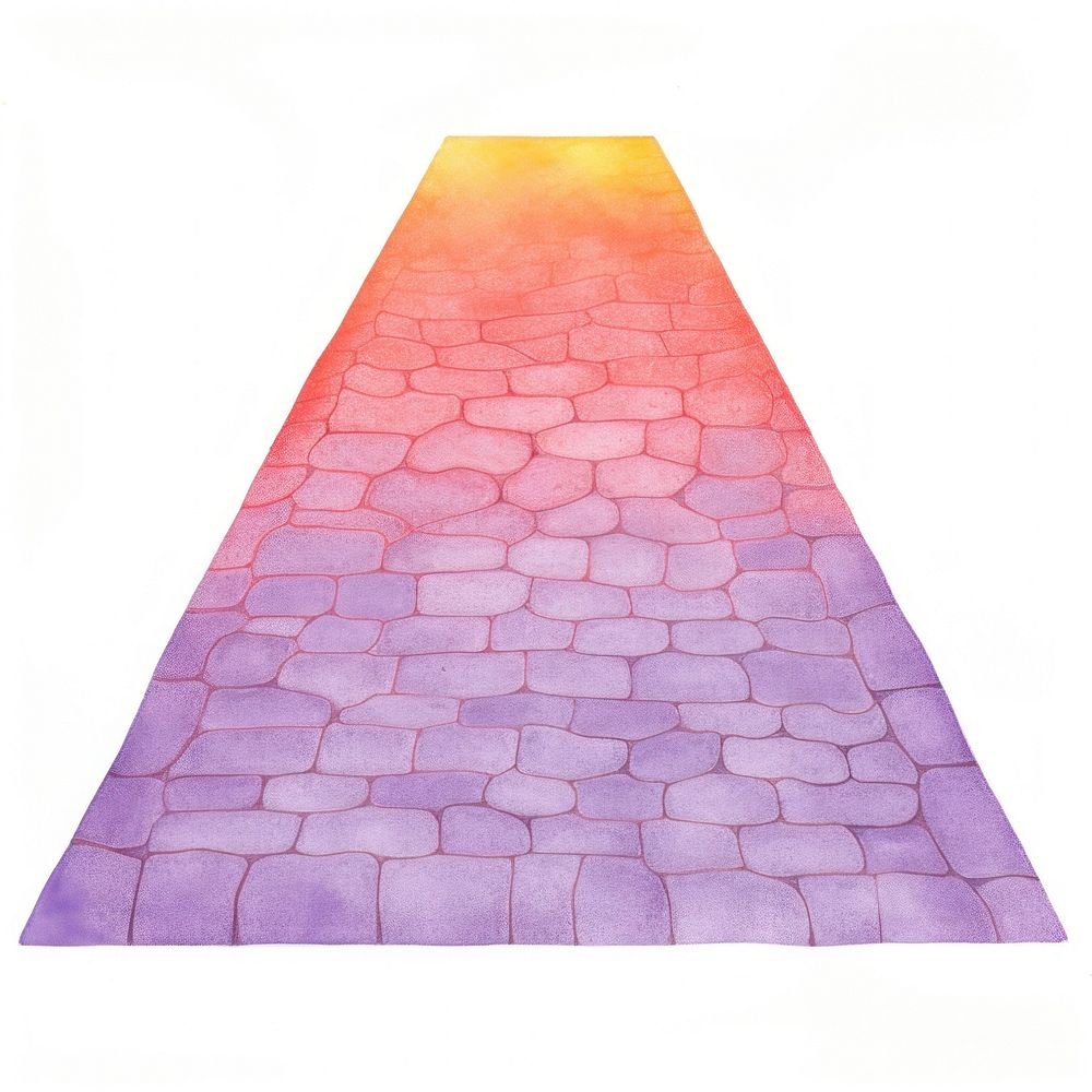 Colorful gradient stone pathway | Free Photo Illustration - rawpixel