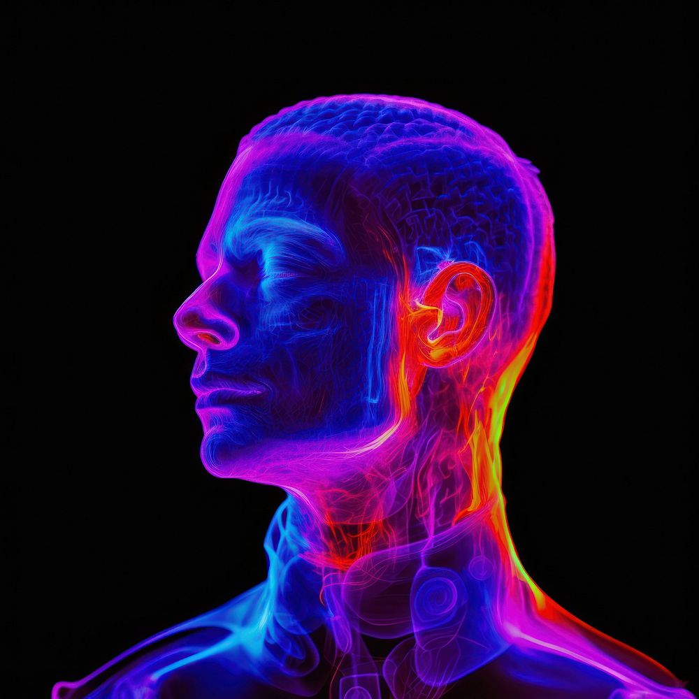Thermography photo human head photography | Free Photo Illustration ...