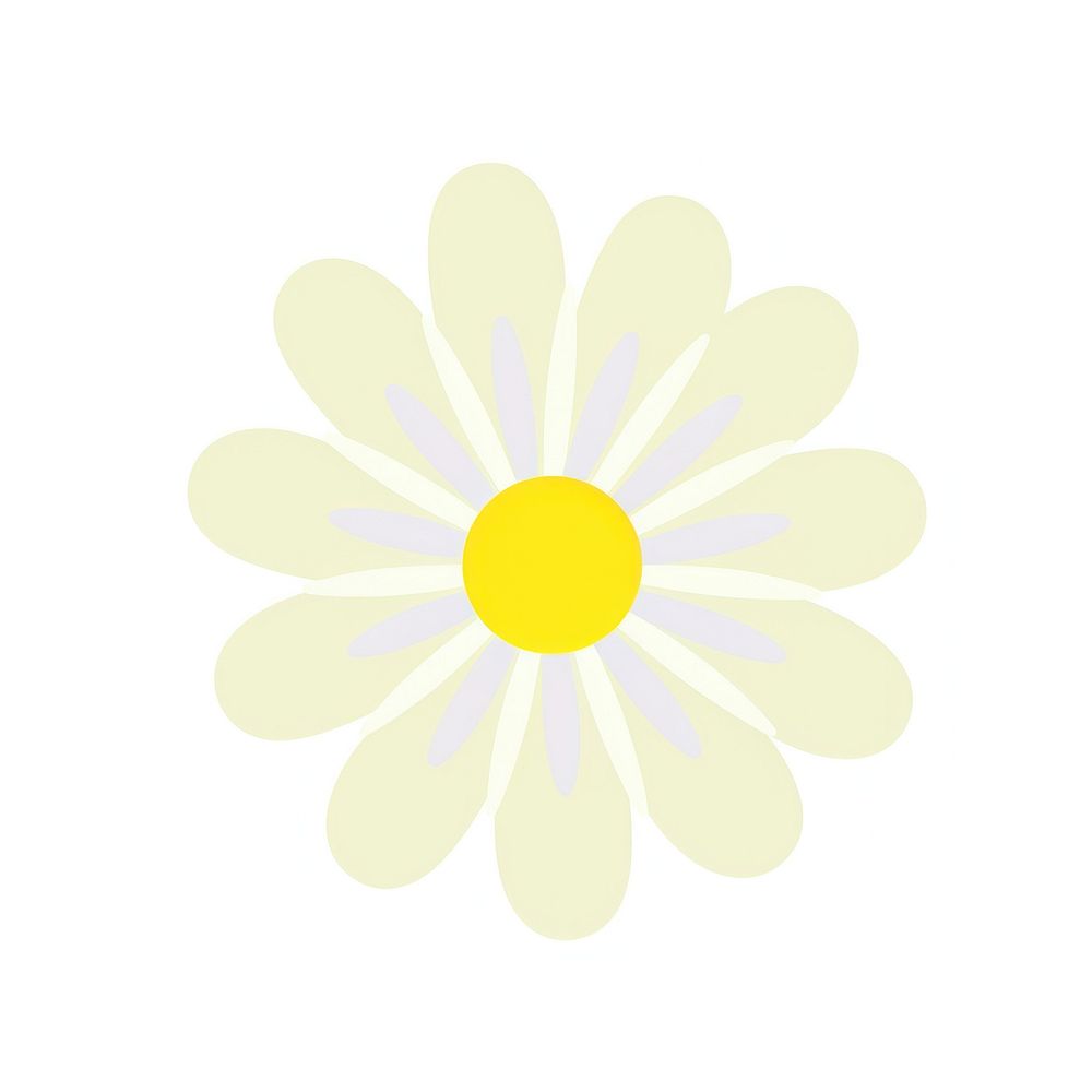 Simple daisy flower illustration | Free Photo Illustration - rawpixel