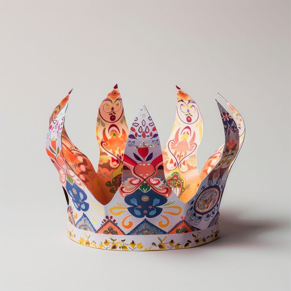 Colorful paper crown design | Free Photo - rawpixel