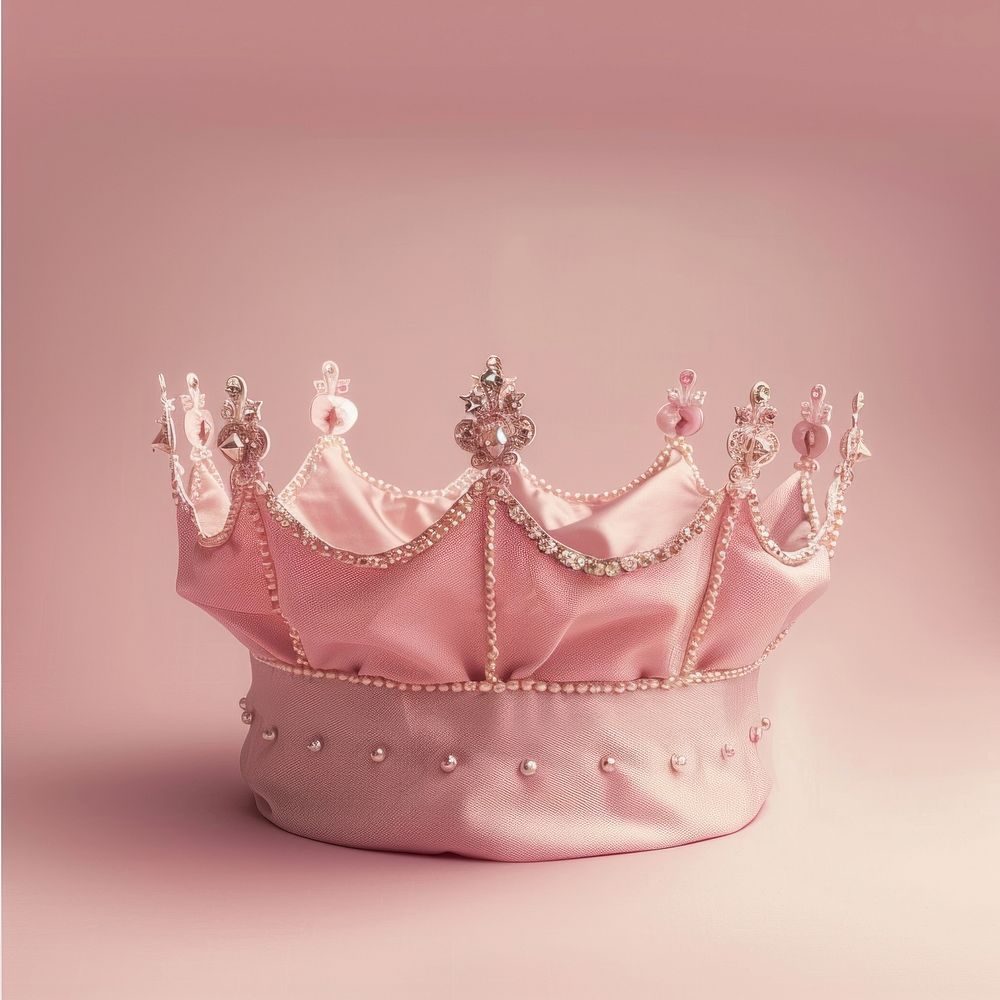 Elegant pink princess crown | Free Photo - rawpixel