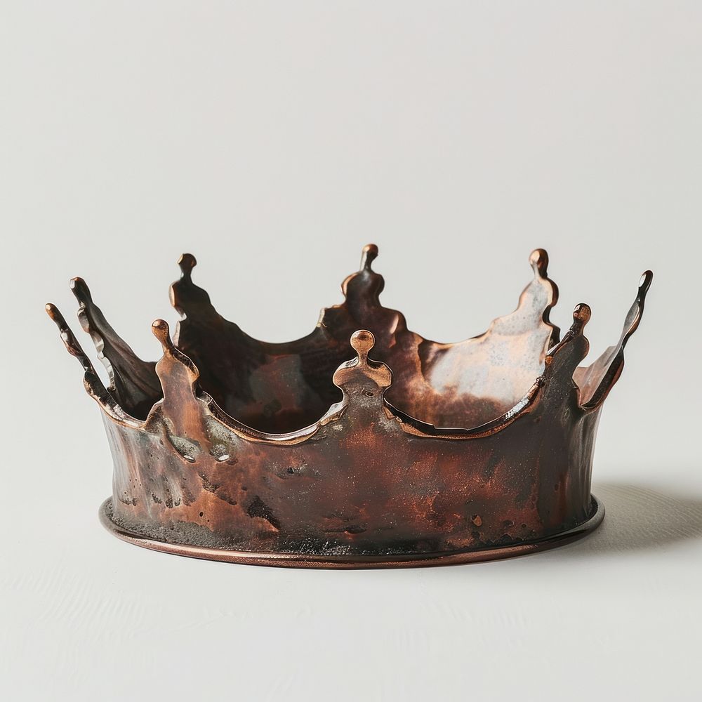 Rustic metal crown sculpture | Free Photo - rawpixel