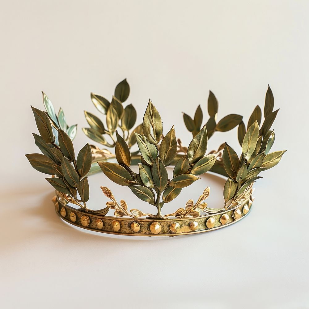 Golden laurel leaf crown | Free Photo - rawpixel