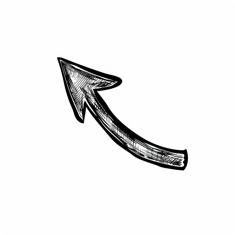 curved direction arrow symbol art | Free Photo Illustration - rawpixel