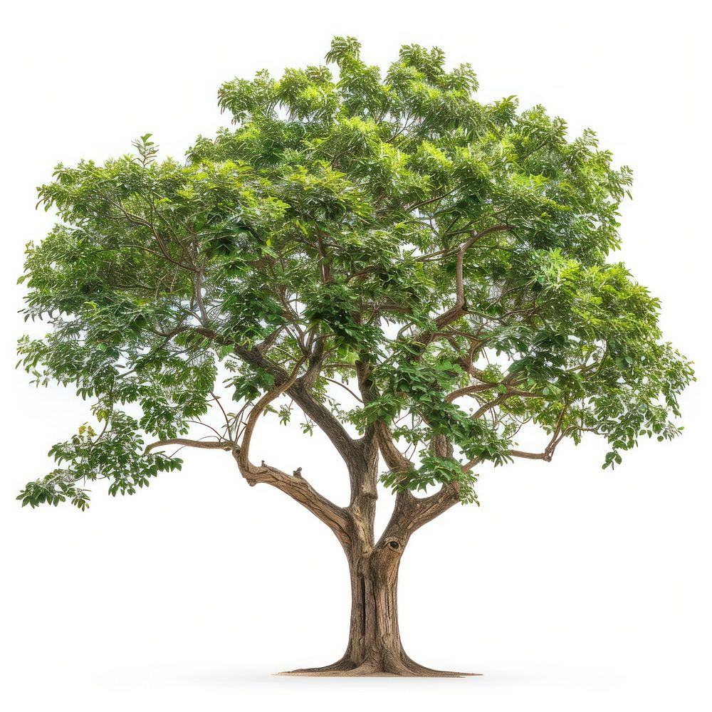 Lush green tree isolated background | Free Photo - rawpixel