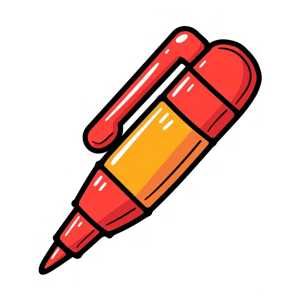 Colorful cartoon highlighter pen | Free Photo Illustration - rawpixel