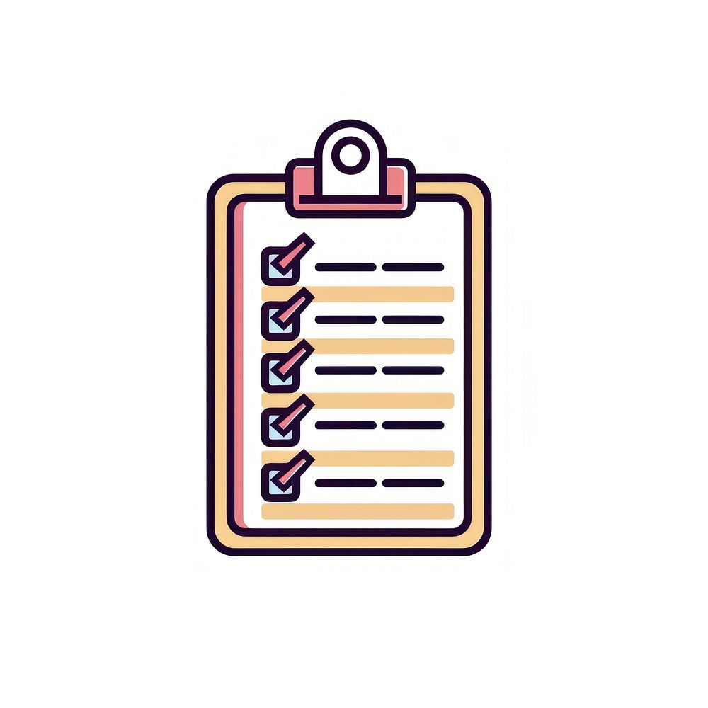 Checklist clipboard with checkmarks | Free Photo Illustration - rawpixel