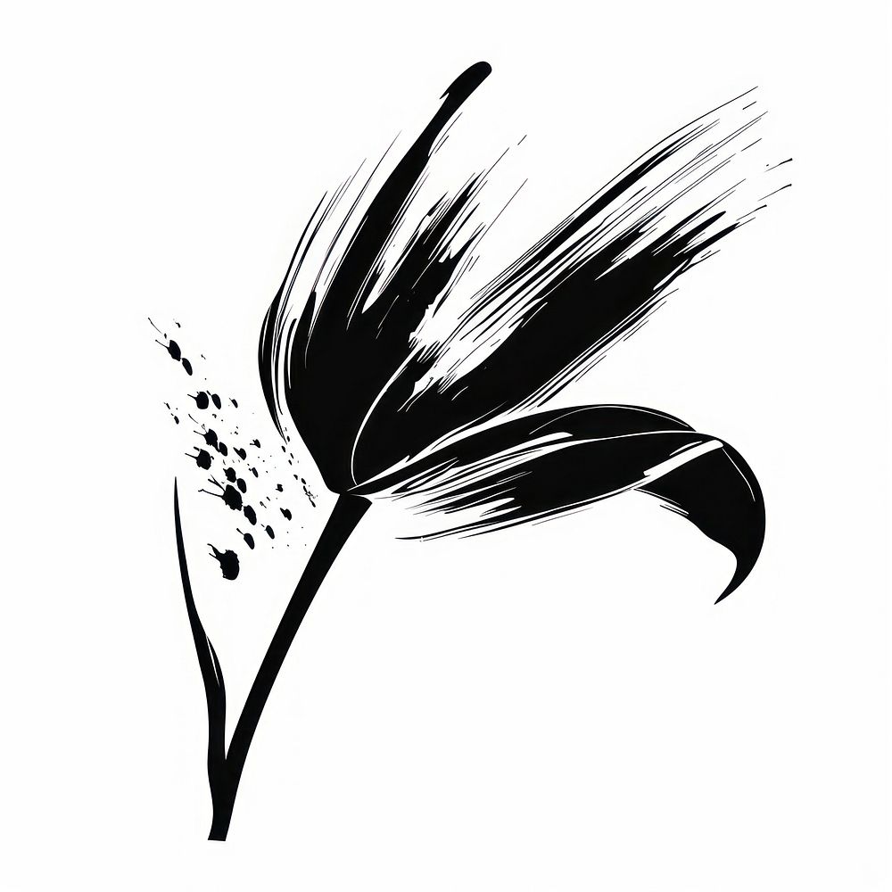 Flower shape art illustrated stencil. | Free Photo Illustration - rawpixel