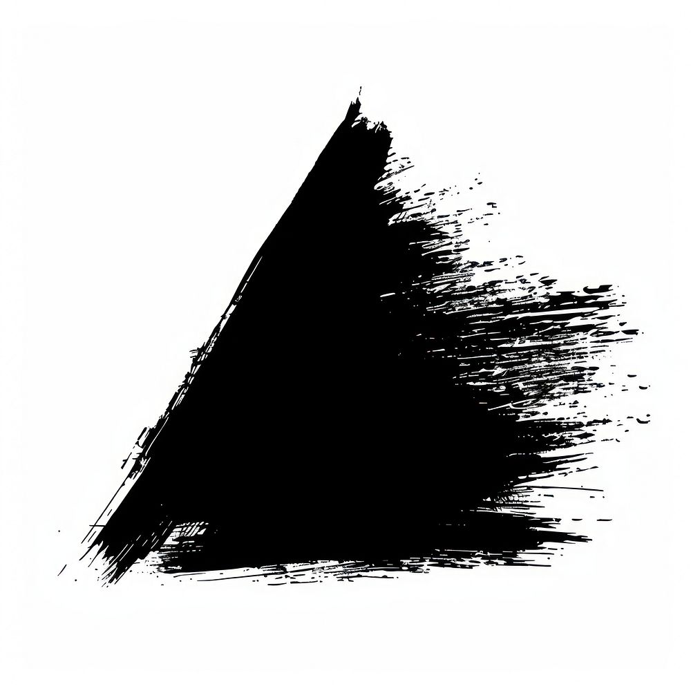 Triangle shape silhouette. | Free Photo Illustration - rawpixel