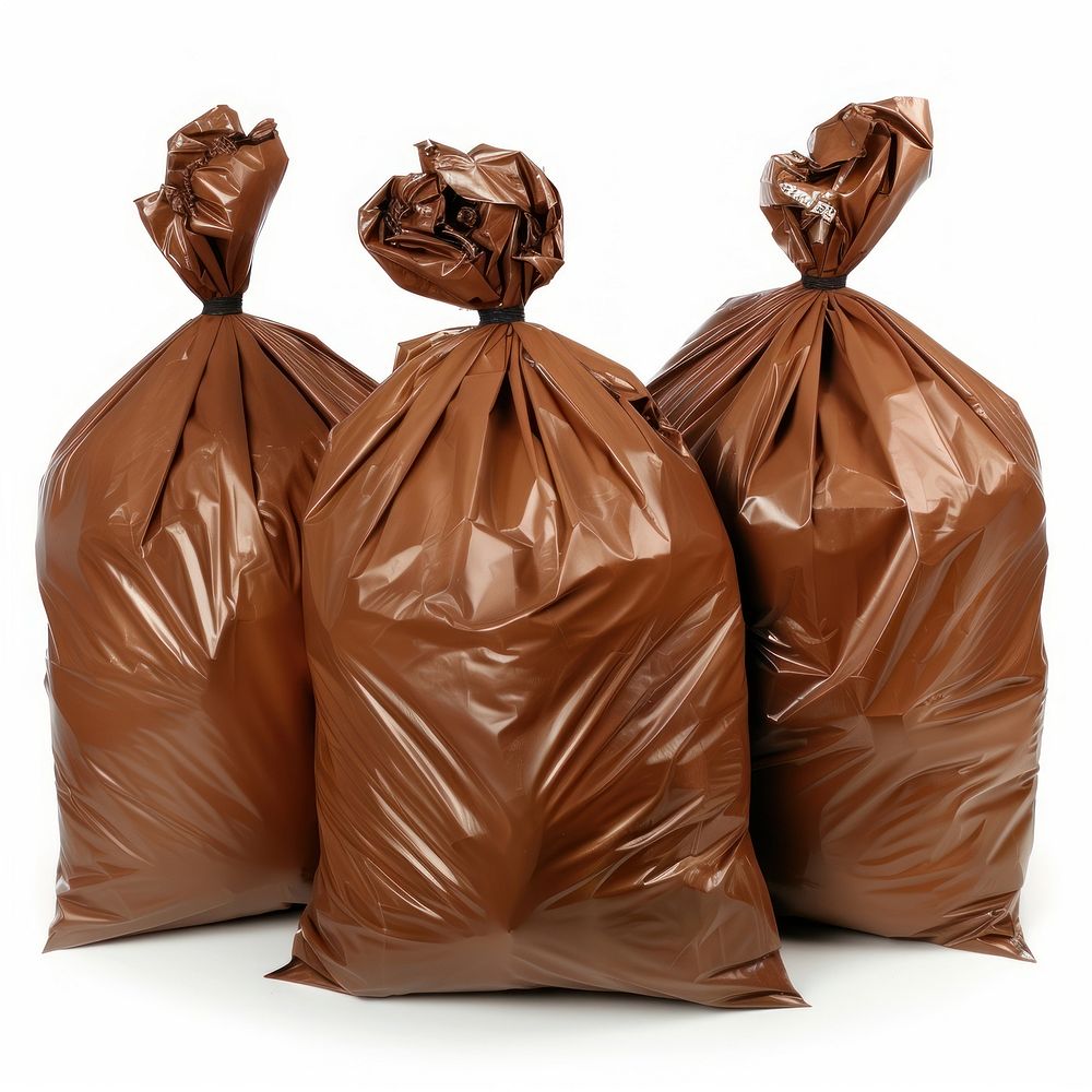Brown garbage bags, waste disposal | Free Photo - rawpixel