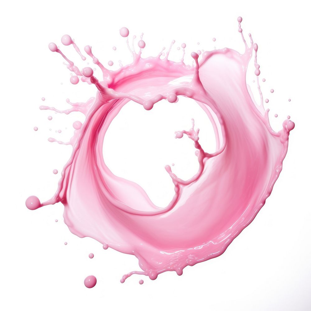Pink liquid splash art | Free Photo Illustration - rawpixel