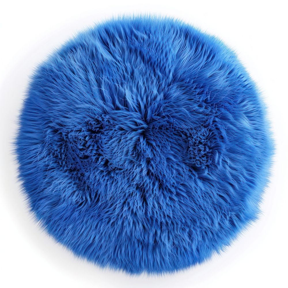 Round blue fluffy texture | Free Photo Illustration - rawpixel
