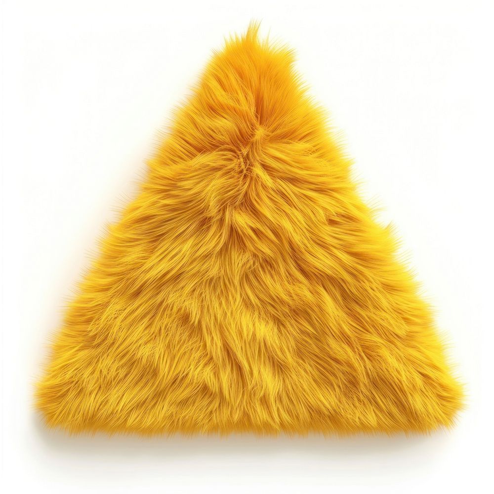 Fuzzy yellow triangle illustration | Free Photo Illustration - rawpixel