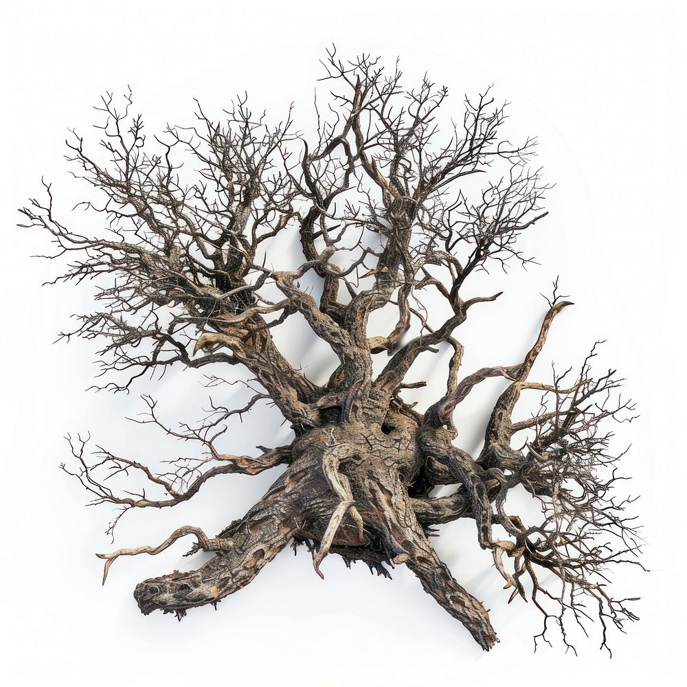 Intricate gnarled tree branches art | Free Photo - rawpixel