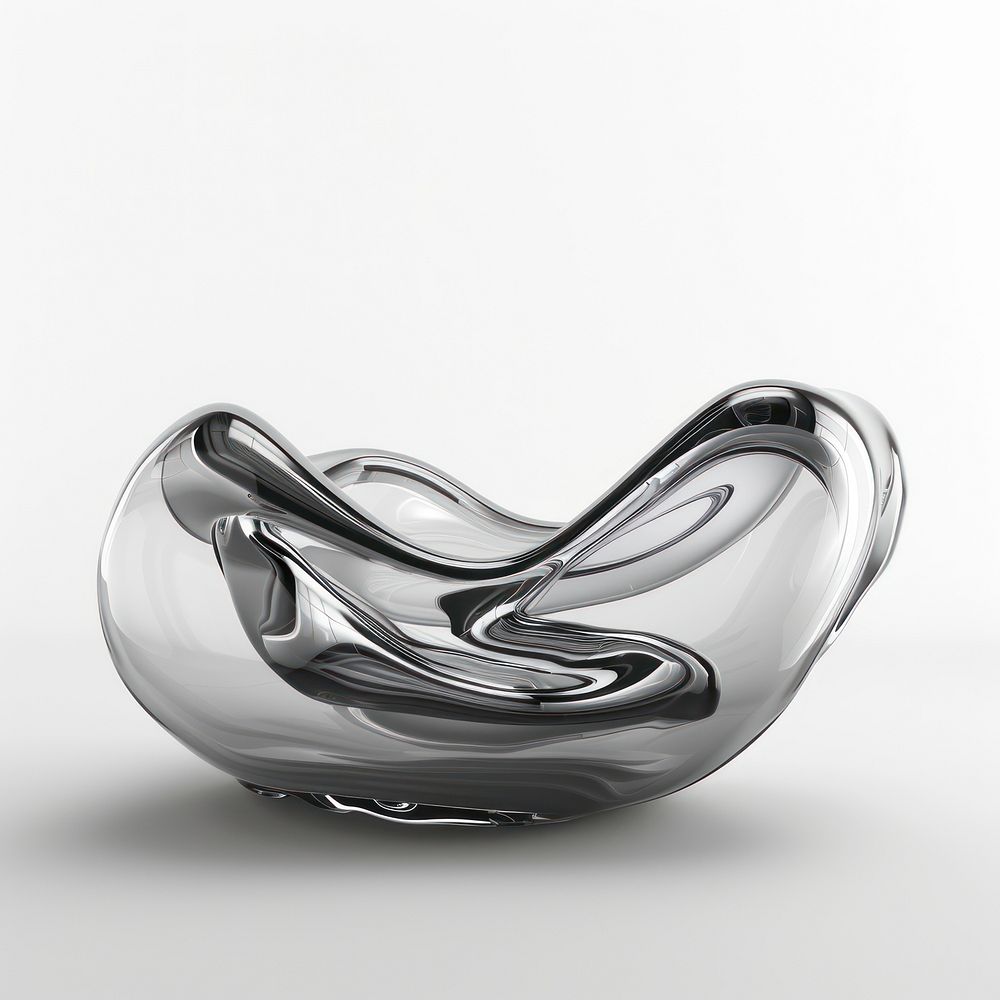 Abstract modern glass sculpture art | Free Photo Illustration - rawpixel