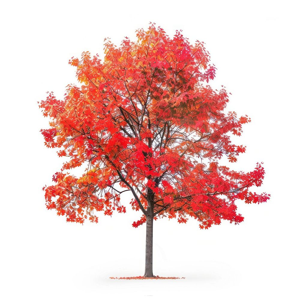 Vibrant autumn tree red leaves | Free Photo - rawpixel