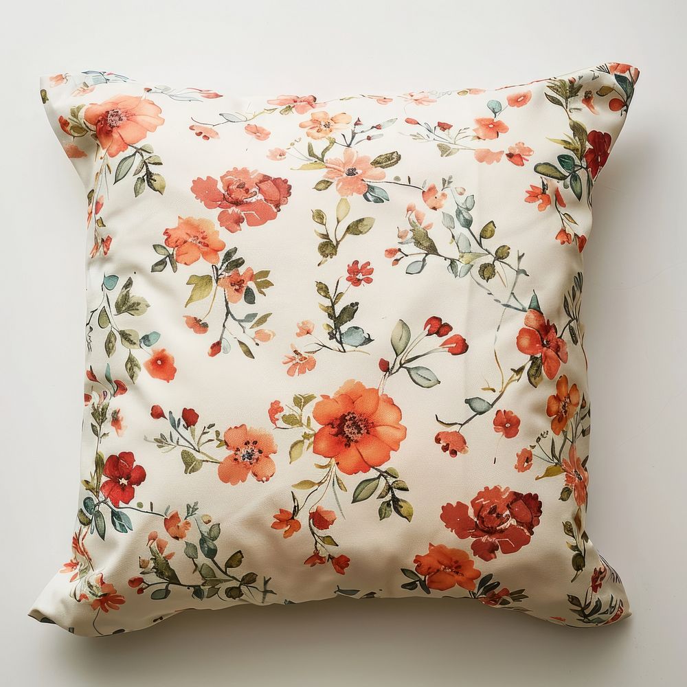 Floral cushion cover design | Free Photo - rawpixel