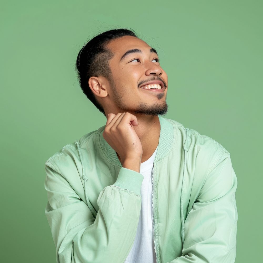 Mixed race man happy dimples | Free Photo - rawpixel