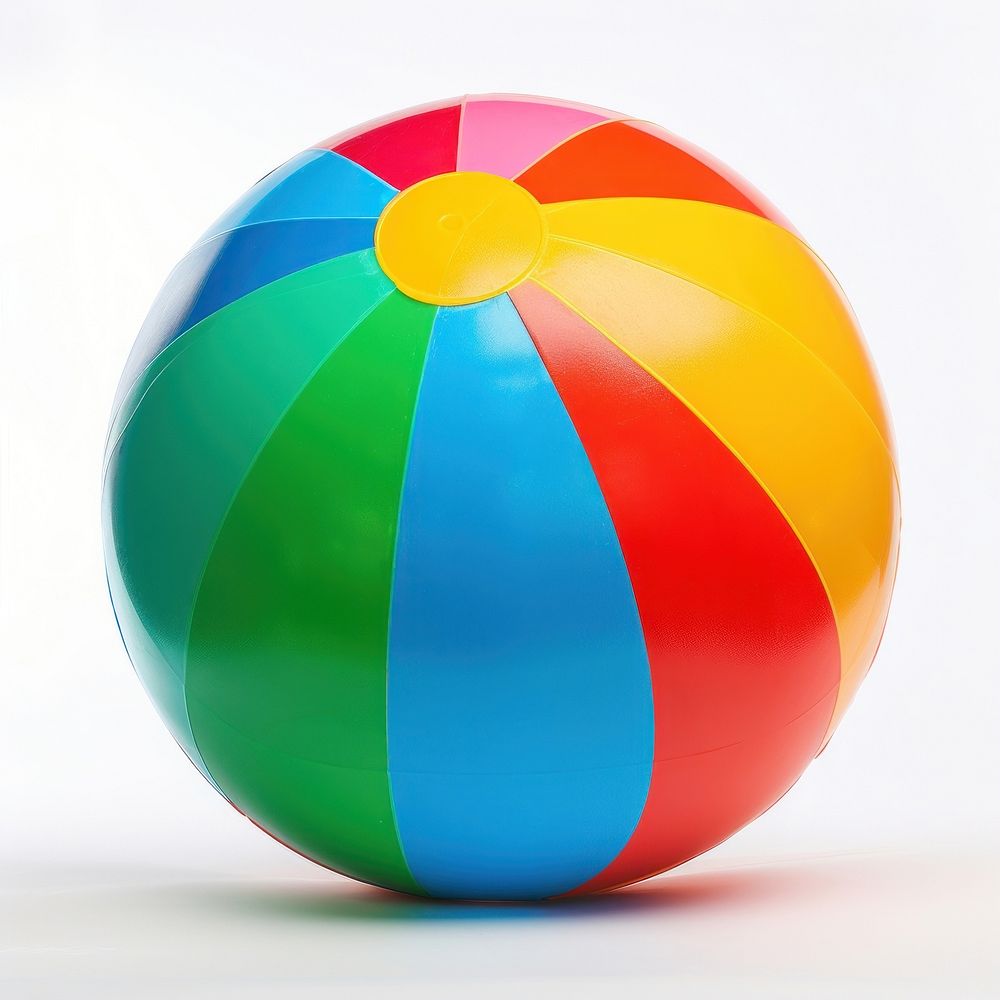 Colorful inflatable beach ball | Free Photo - rawpixel