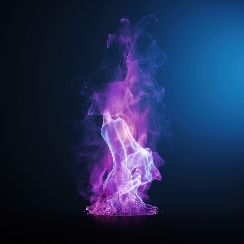 Vibrant purple and blue flames | Free Photo - rawpixel