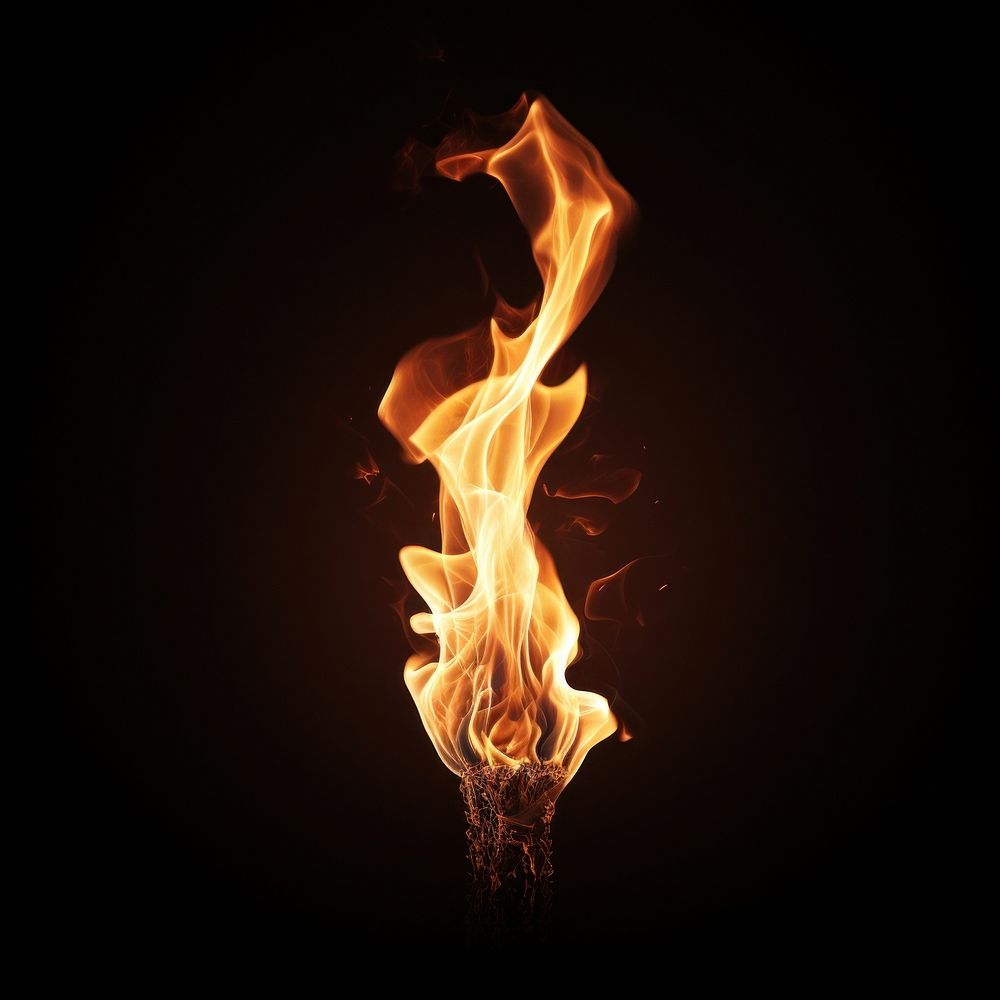Burning torch in dark background | Free Photo - rawpixel