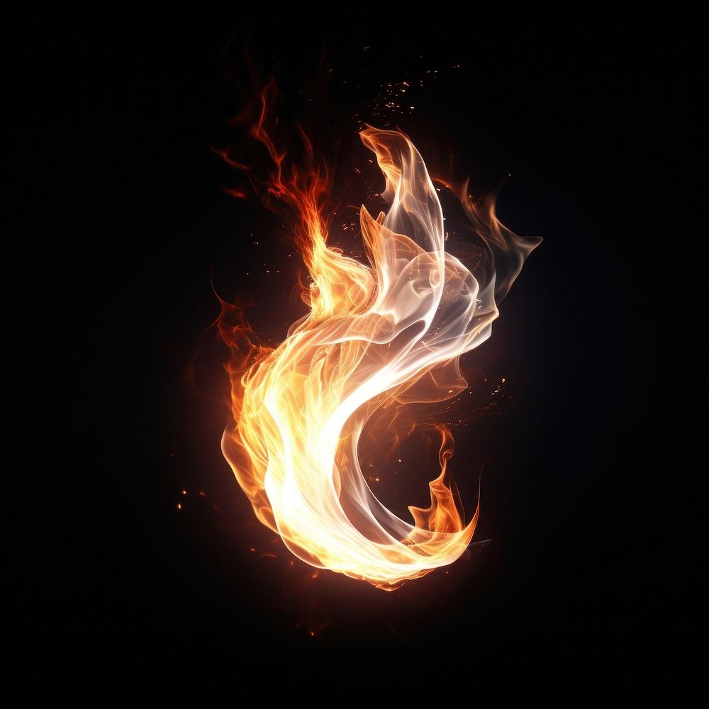 Fiery abstract flame art | Free Photo - rawpixel