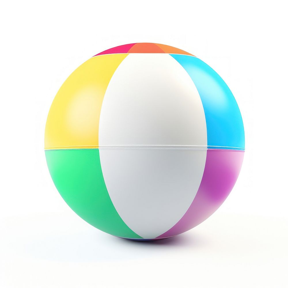 Colorful inflatable beach ball | Free Photo - rawpixel
