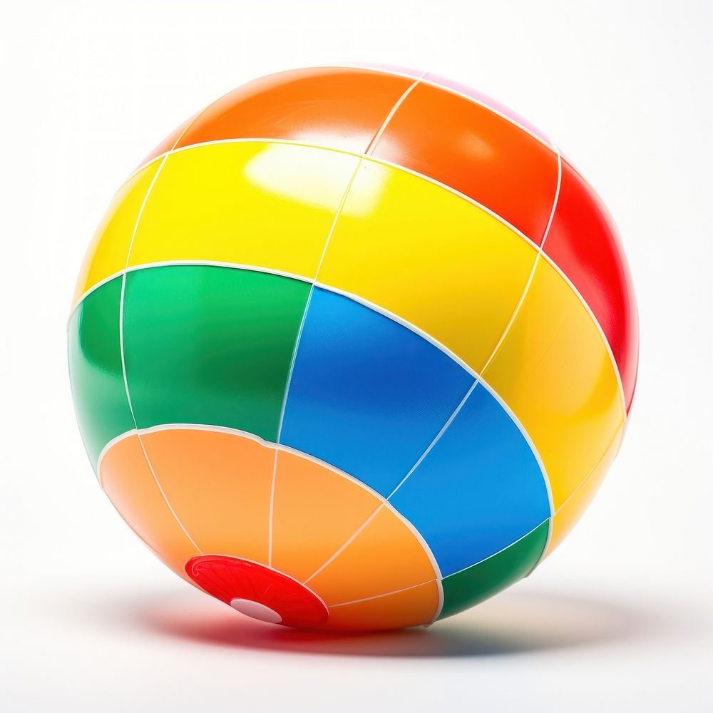 Colorful inflatable beach ball | Free Photo - rawpixel