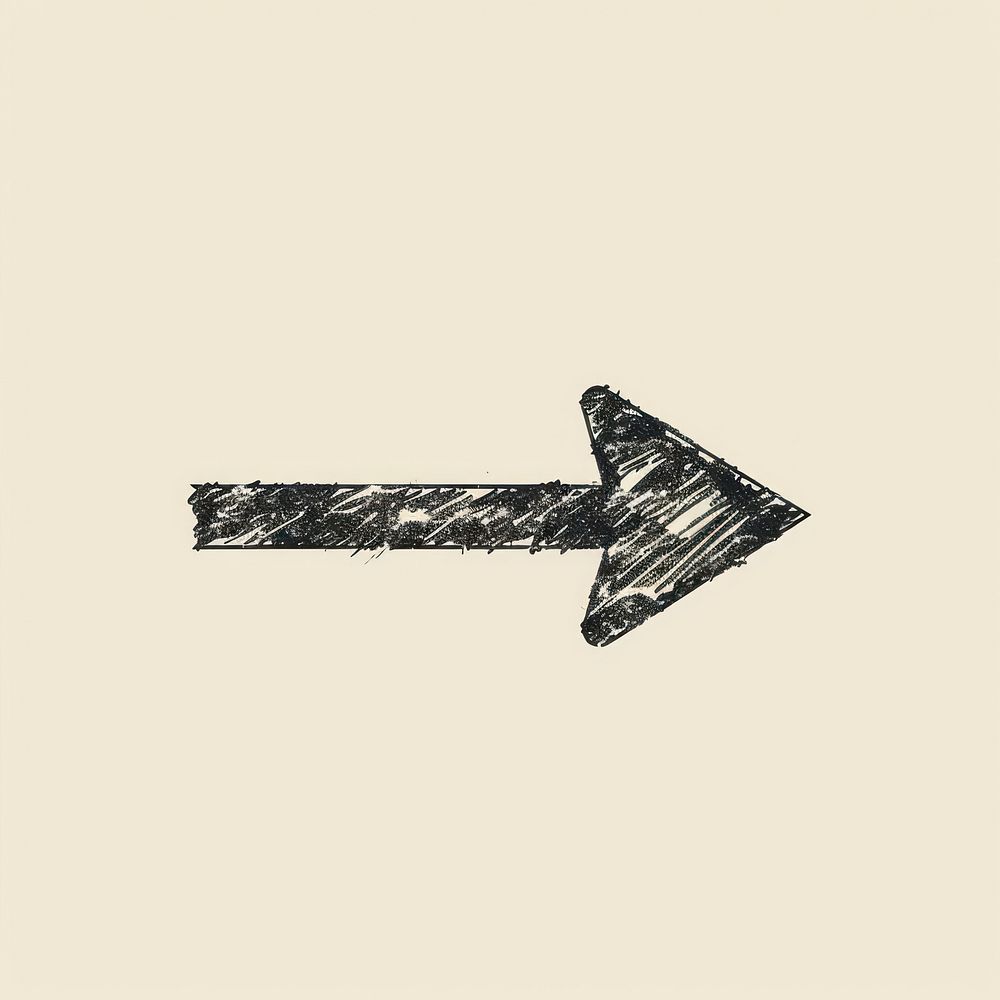 Hand-drawn black arrow illustration | Free Photo Illustration - rawpixel