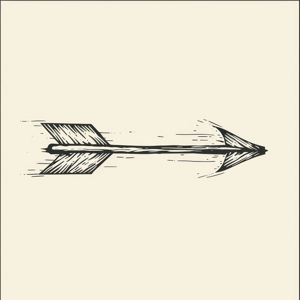 Vintage hand-drawn arrow illustration | Free Photo Illustration - rawpixel