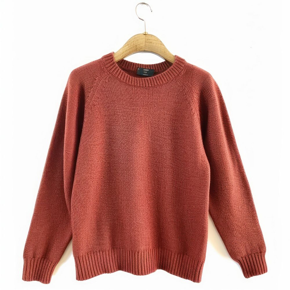 Cozy red knit sweater | Free Photo - rawpixel