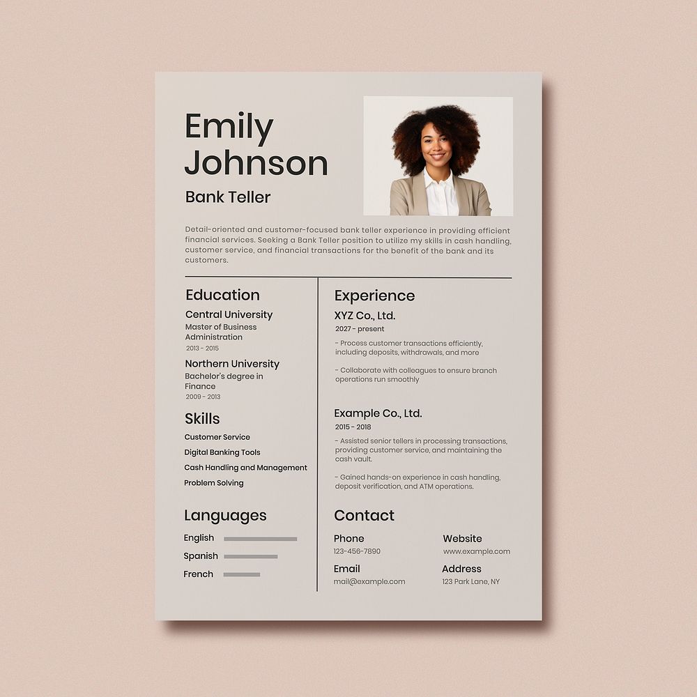 Professional resume mockup psd | Free PSD Mockup - rawpixel