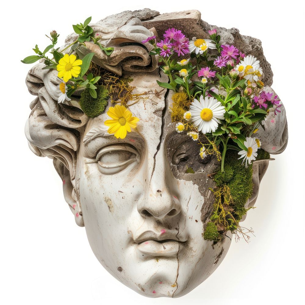 Floral sculpture with nature integration | Free Photo - rawpixel