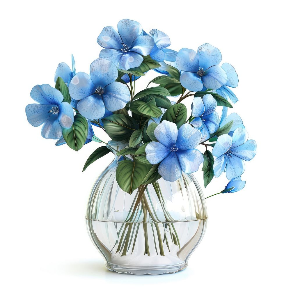Elegant blue floral arrangement | Free Photo - rawpixel