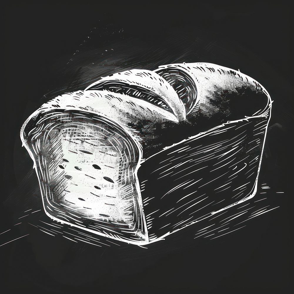 Homemade bread icon art illustrated | Free Photo Illustration - rawpixel