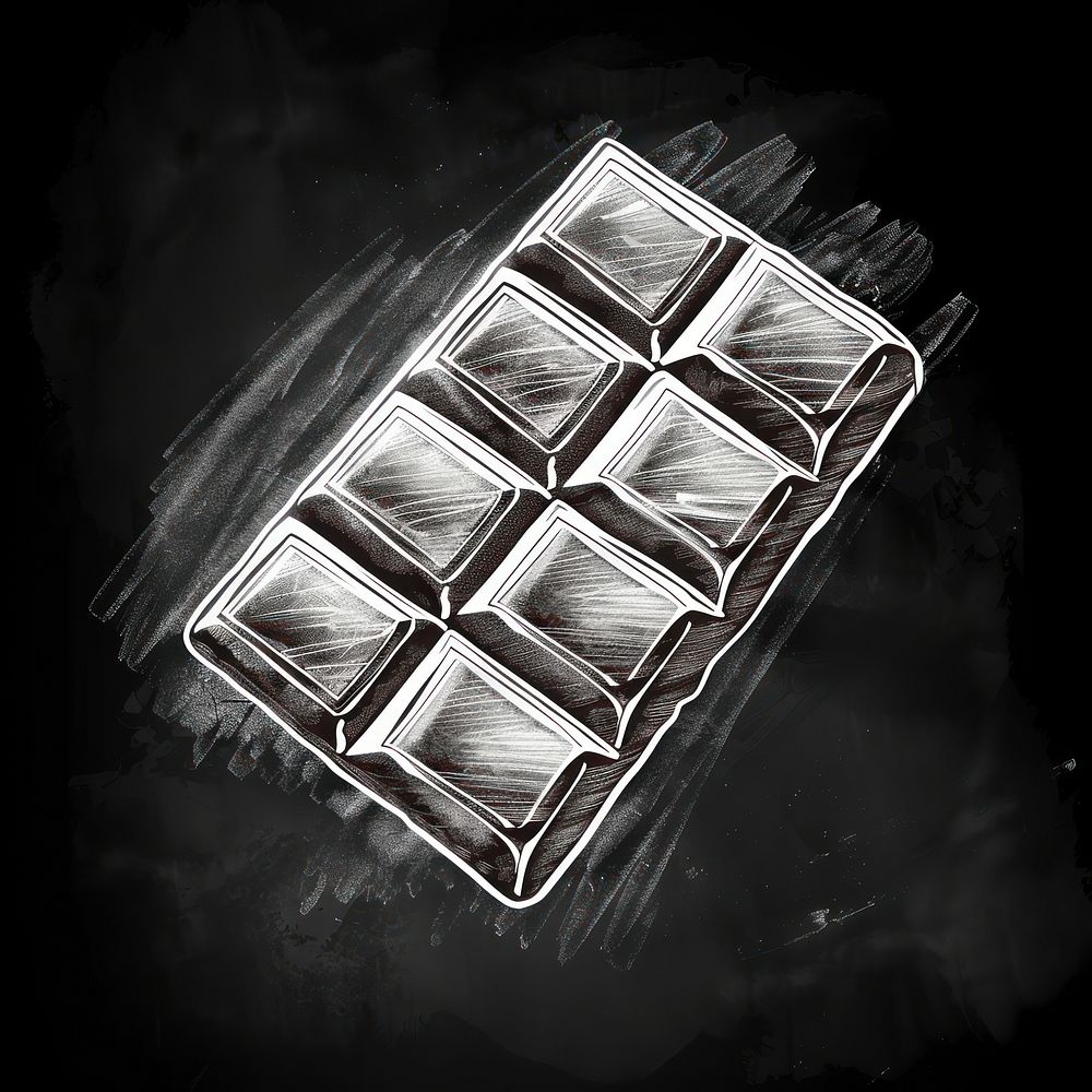 Simple chocolate bar icon art | Free Photo Illustration - rawpixel