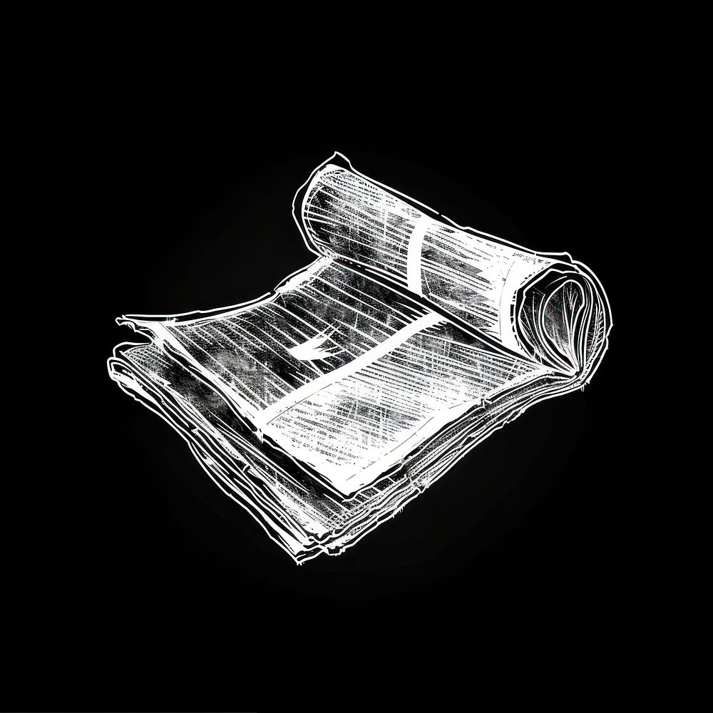 Simple newspaper icon art illustrated | Free Photo Illustration - rawpixel